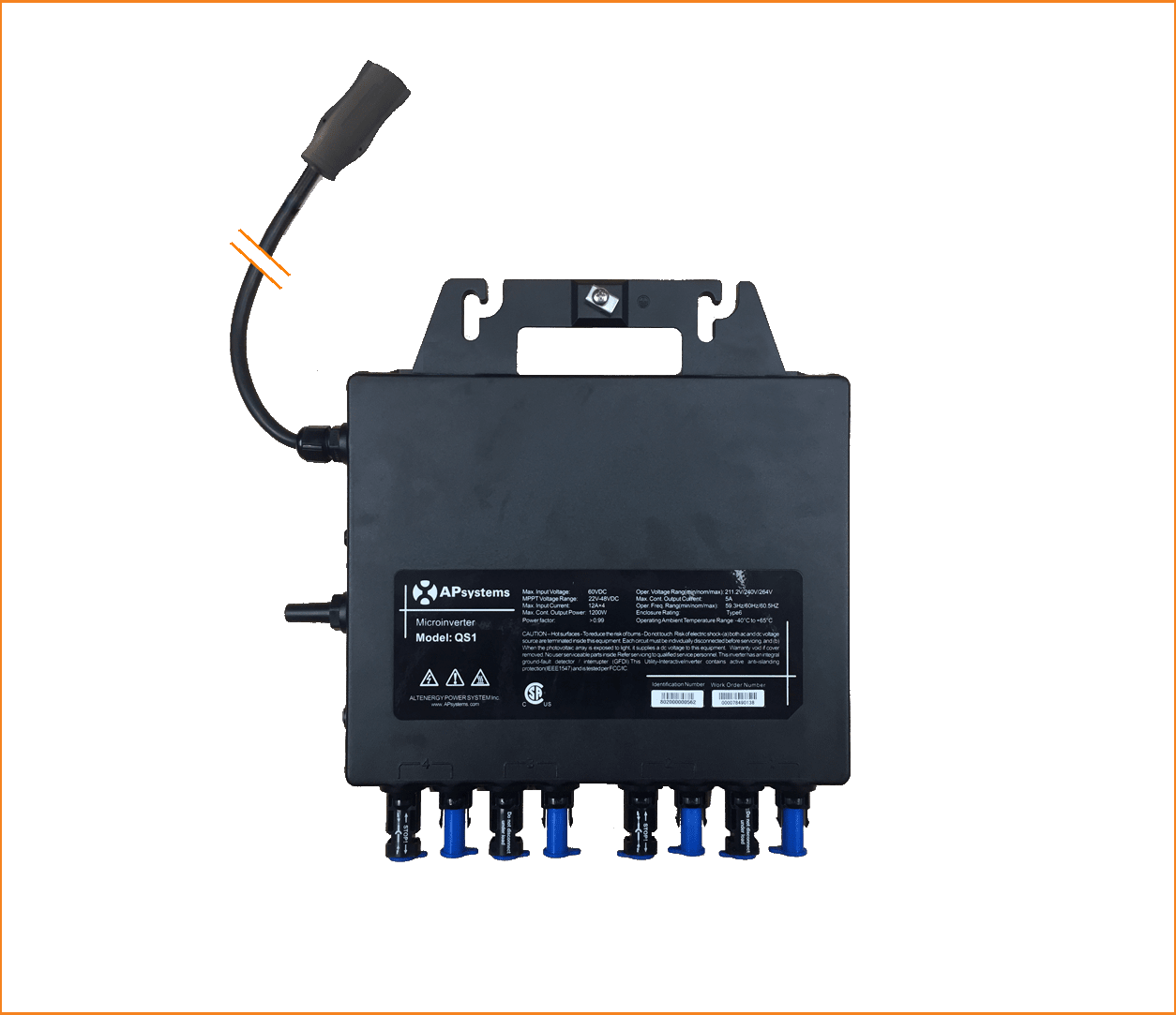 Micro Inversor QS1 | APsystems | 220V | Casa do Micro Inversor